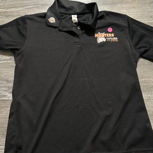 Hooters | Tops | Sexy Hooters Polo B2 B23 | Poshmark